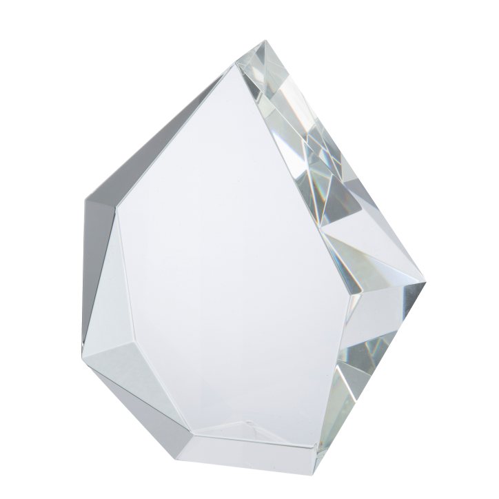 Optical Crystal Plate - SilverTrophy