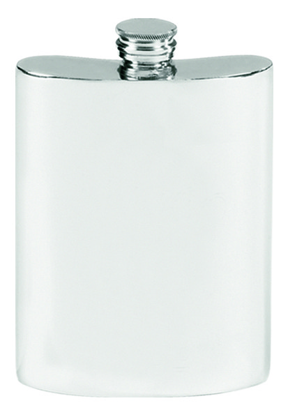 Pewter Plain Flask - SilverTrophy