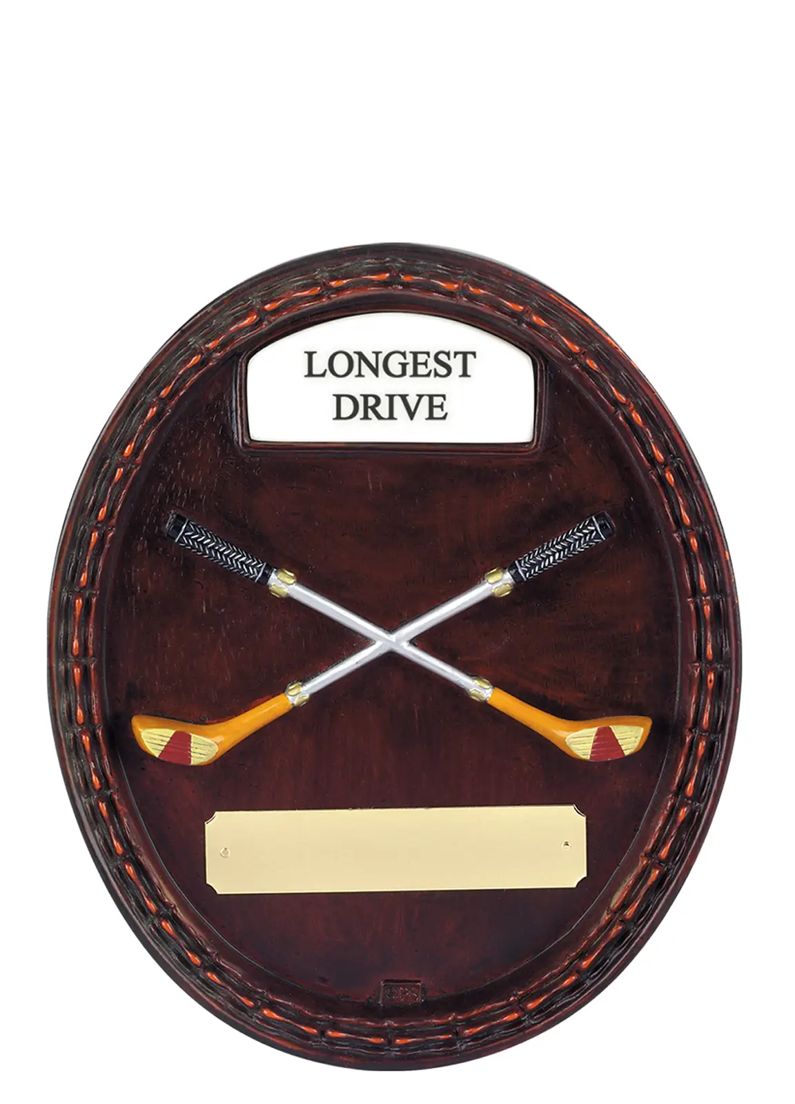 Longest Drive Golf Plaque - SilverTrophy