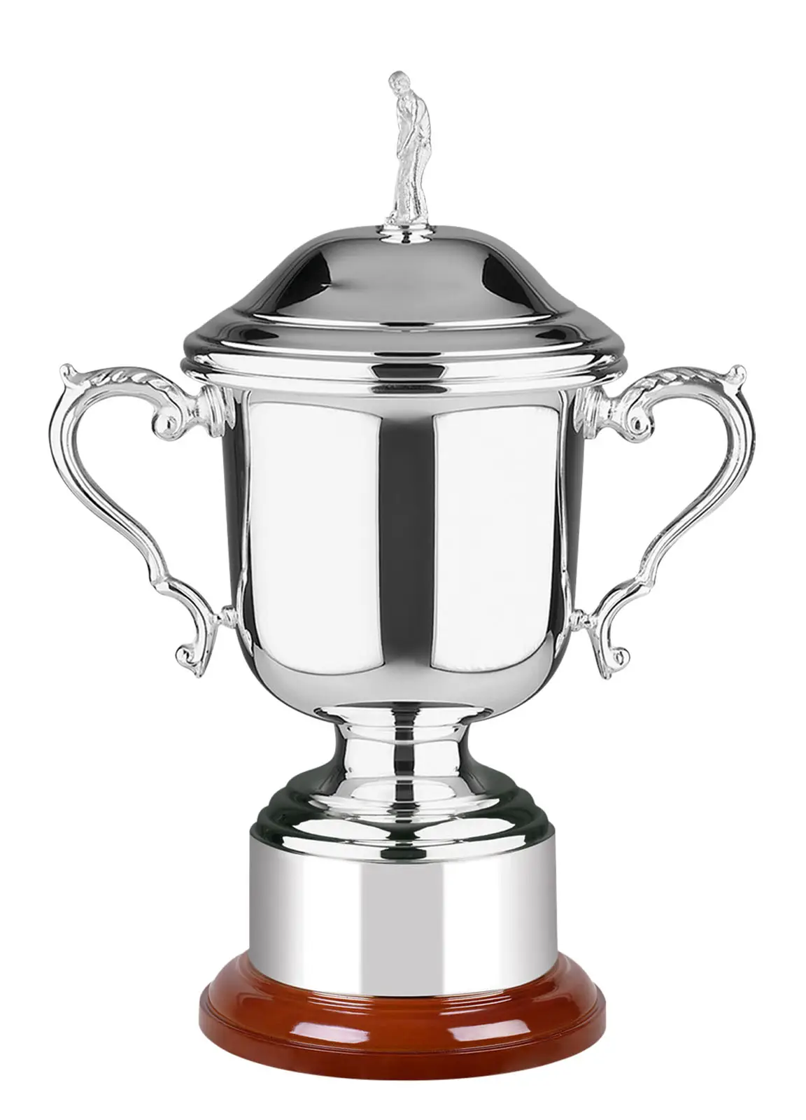 The Wentworth Silver Plated Cup & Golf Lid - SilverTrophy